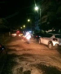 ΔΙΑΡΡΟΗ ΠΕΤΡΕΛΑΙΟΥ ΕΠΙ ΤΗΣ ΟΔΟΥ ΑΓΙΑΣ ΛΑΥΡΑΣ - Δήμος Πετρούπολης