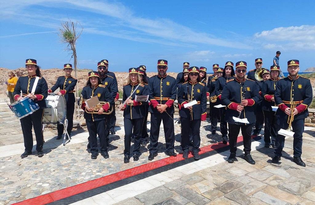 Η Φιλαρμονική του Δήμου μας στην τελετή αφής της Ολυμπιακής Φλόγας στη ...